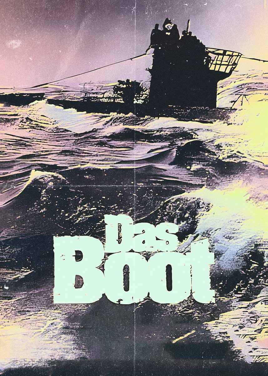 'Das Boot movie poster' Poster, picture, metal print, paint by Hendriza ...