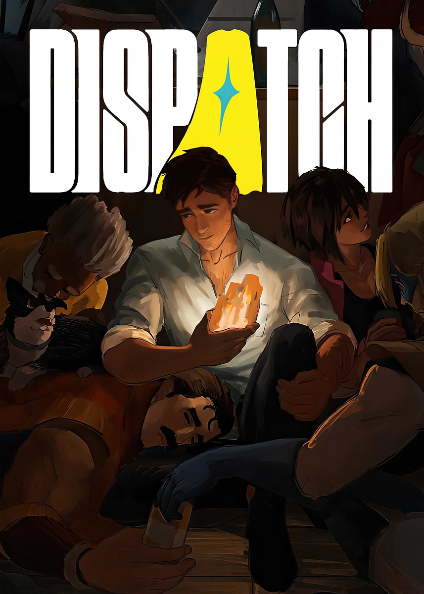 'Dispatch Comic Book Cover Art' Poster, picture, metal print, paint by ...