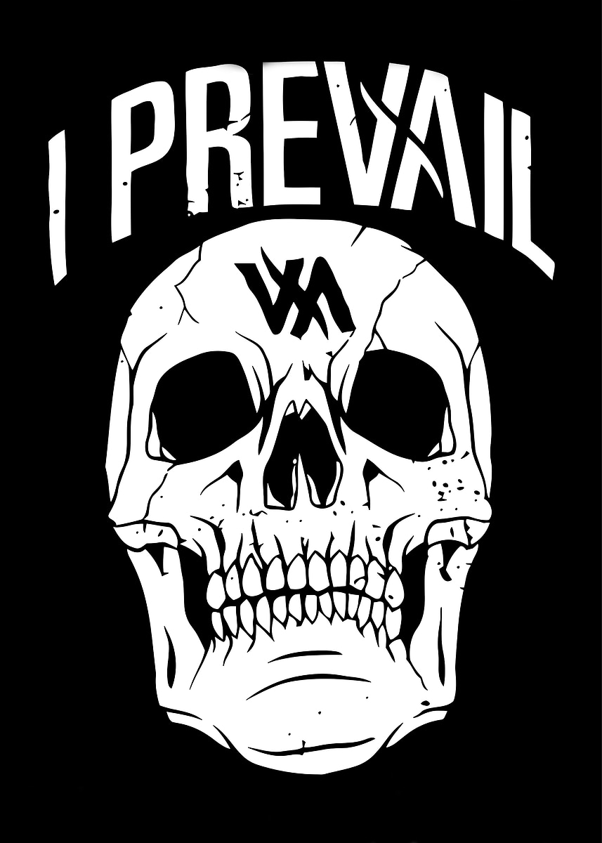 'I Prevail Skull Logo' Poster, picture, metal print, paint by the big ...