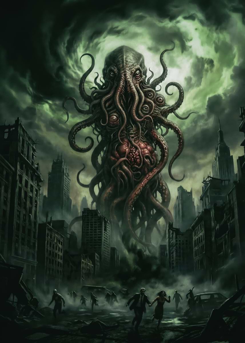 'The Old One' Poster, picture, metal print, paint by Nemain Ravenwood ...