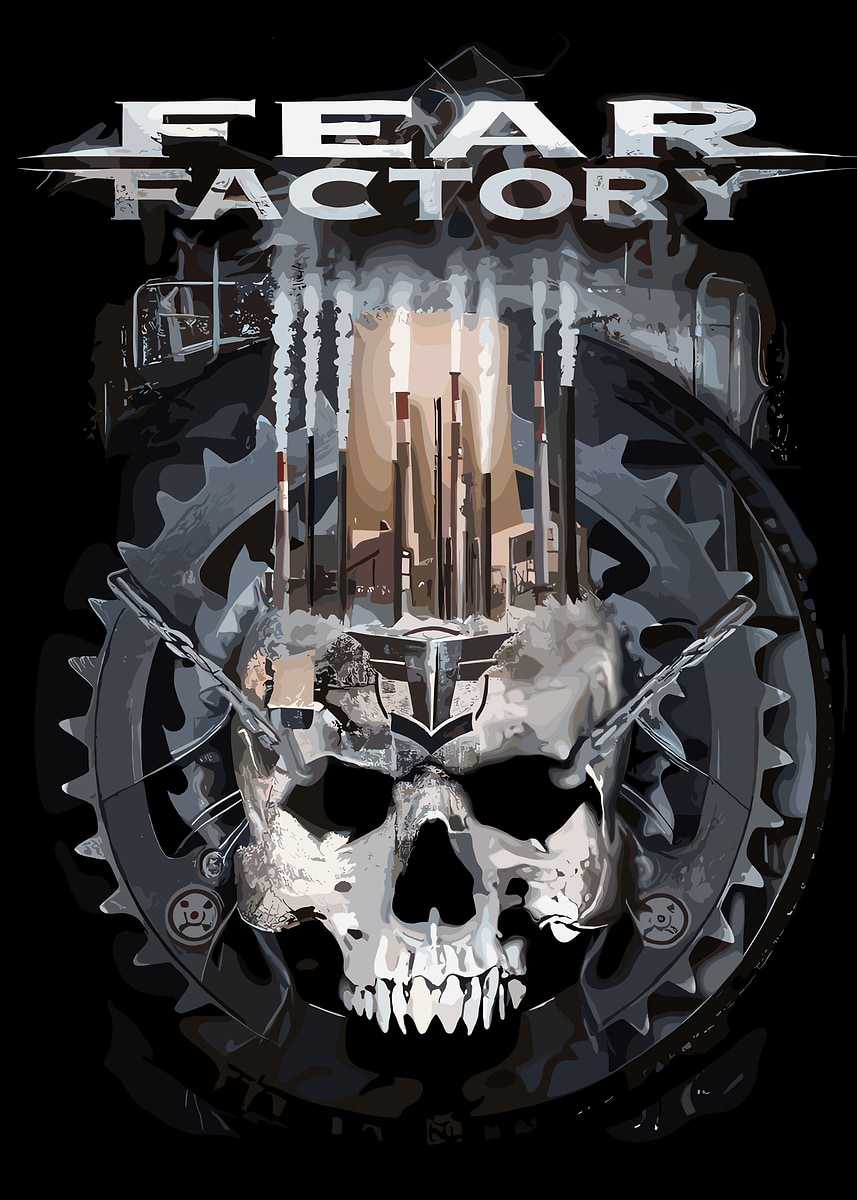 'Fear Factory Album Art' Poster, picture, metal print, paint by Free ...