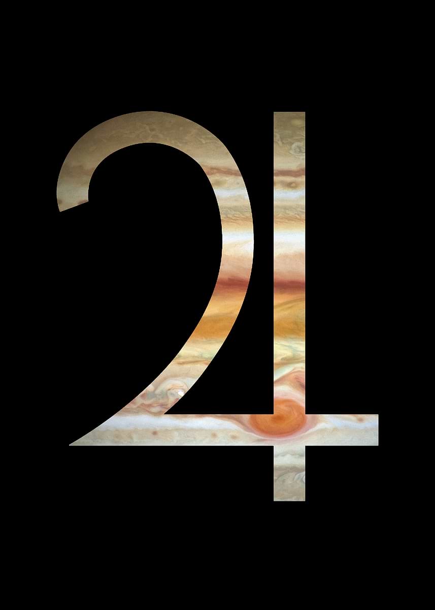 'Planetary Symbol: Jupiter' Poster, picture, metal print, paint by Rory ...