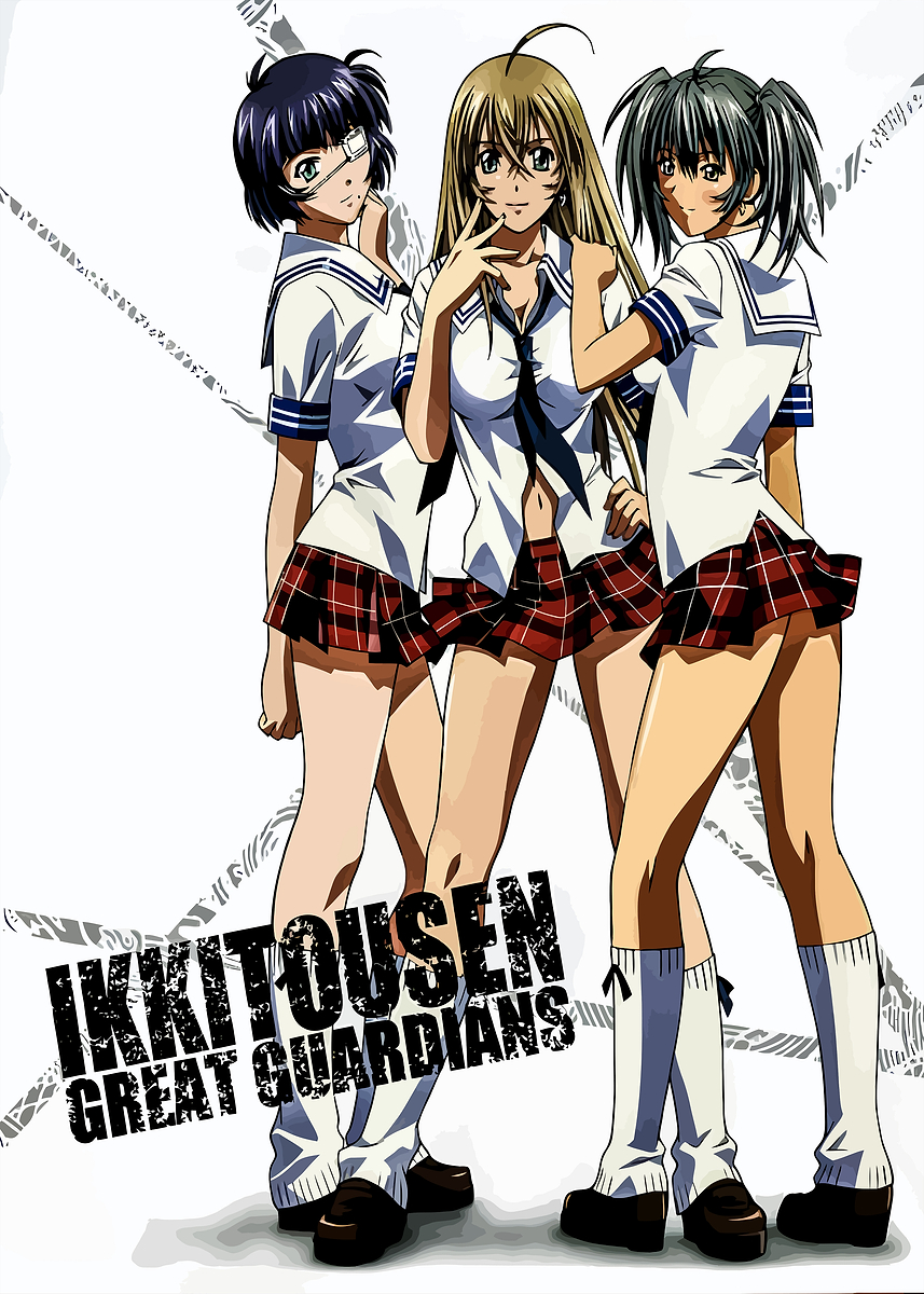 'Ikkitousen: Great Guardians Girls' Poster, picture, metal print, paint ...