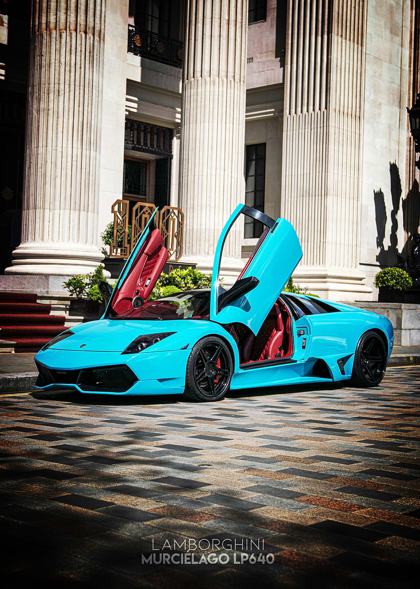 'Lamborghini Murcielago LP640 Poster' Poster, picture, metal print ...