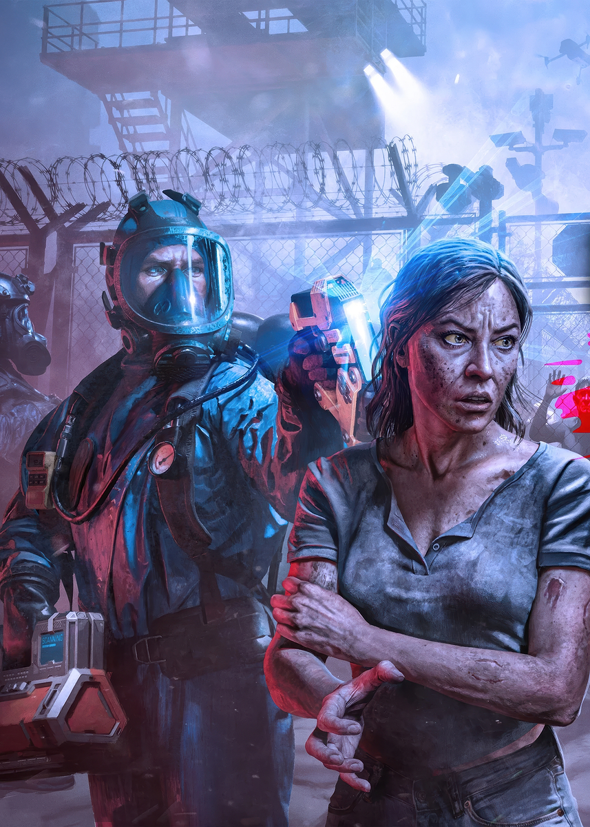 'Quarantine Zone: The Last Check' Poster, picture, metal print, paint ...