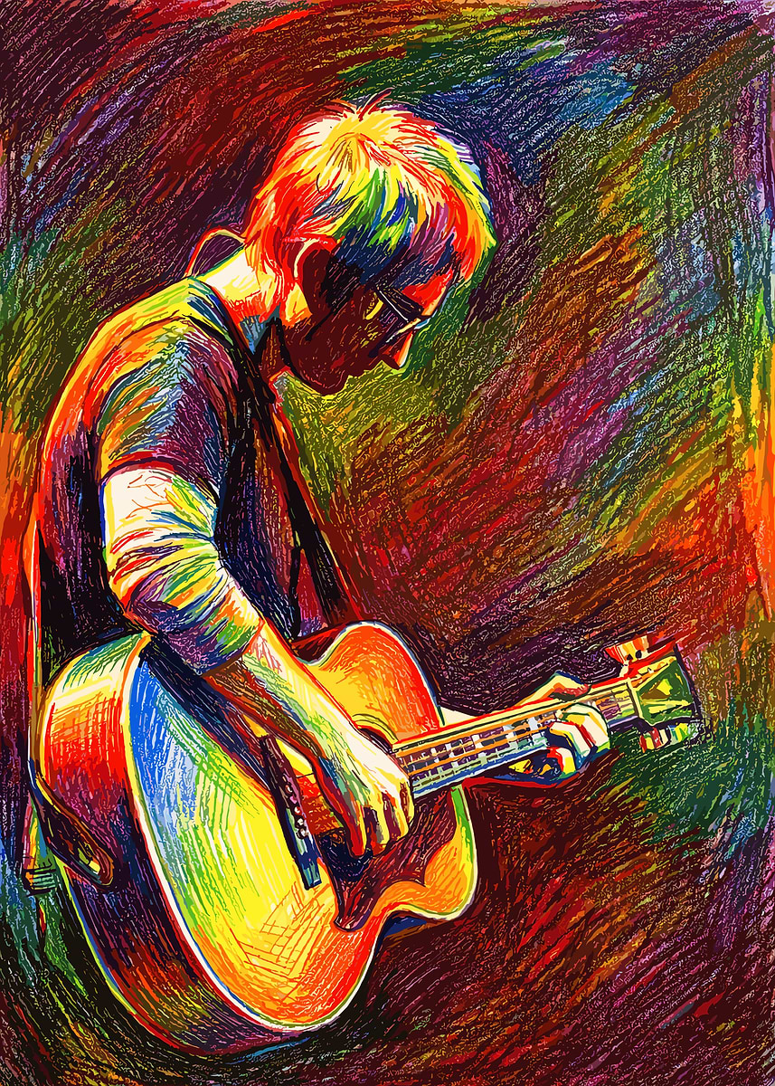 'Gallagher' Poster, picture, metal print, paint by Alc | Displate