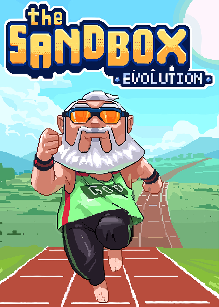 'The Sandbox Evolution Pixel Art' Poster, picture, metal print, paint by modal bayen | Displate