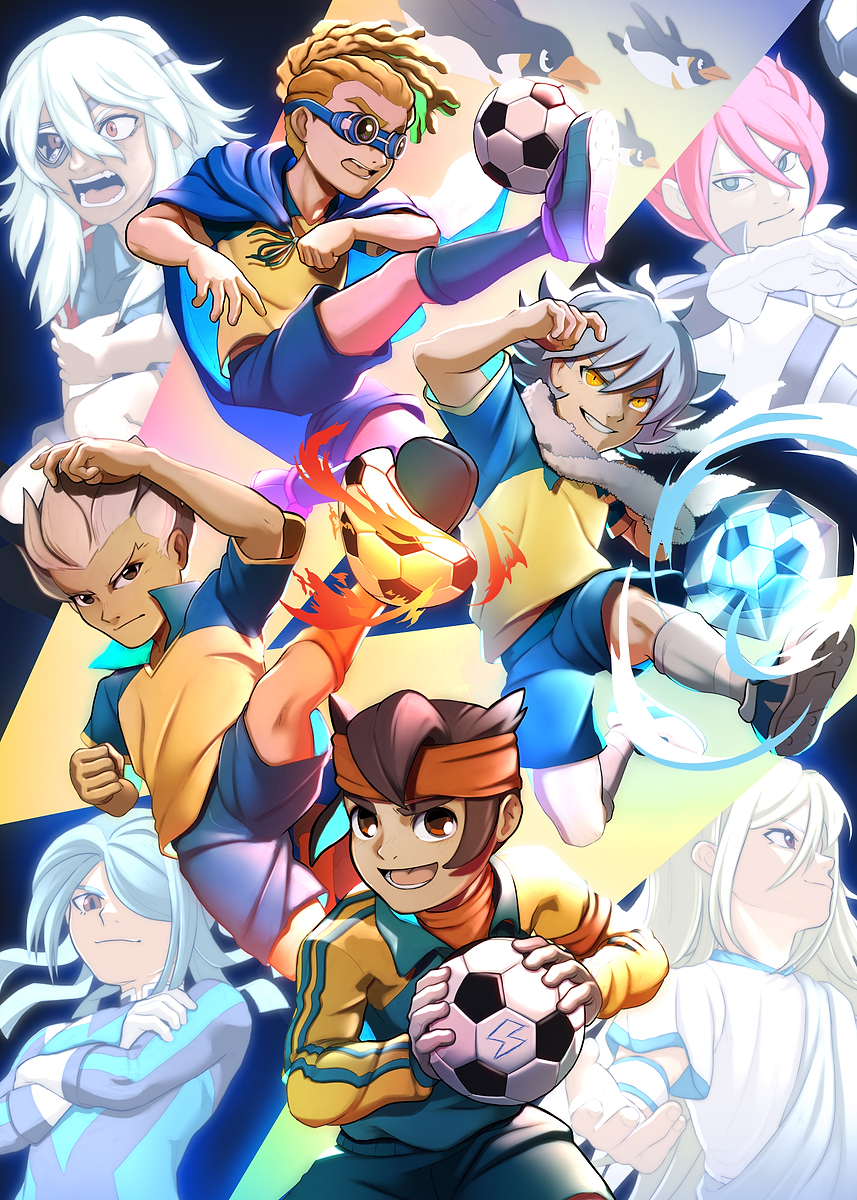'Inazuma Eleven' Poster, picture, metal print, paint by permana arc ...