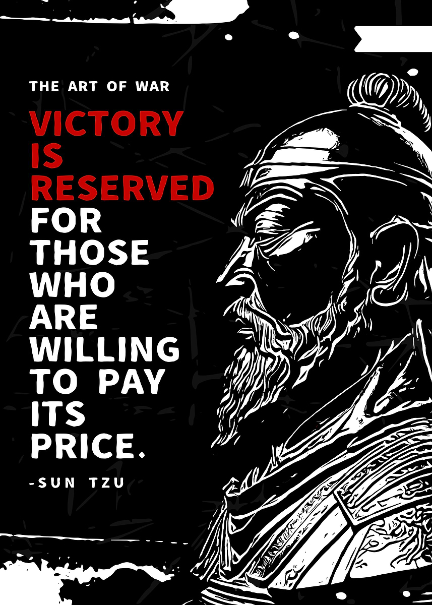 'Sun Tzu: The Art of War' Poster, picture, metal print, paint by My ...