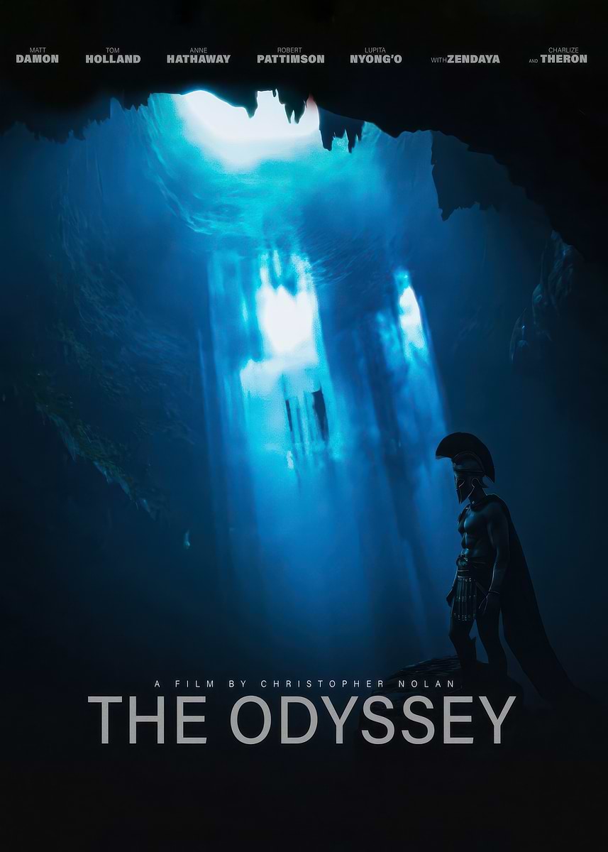 'The Odyssey Movie Poster' Poster, picture, metal print, paint by Sadam ...