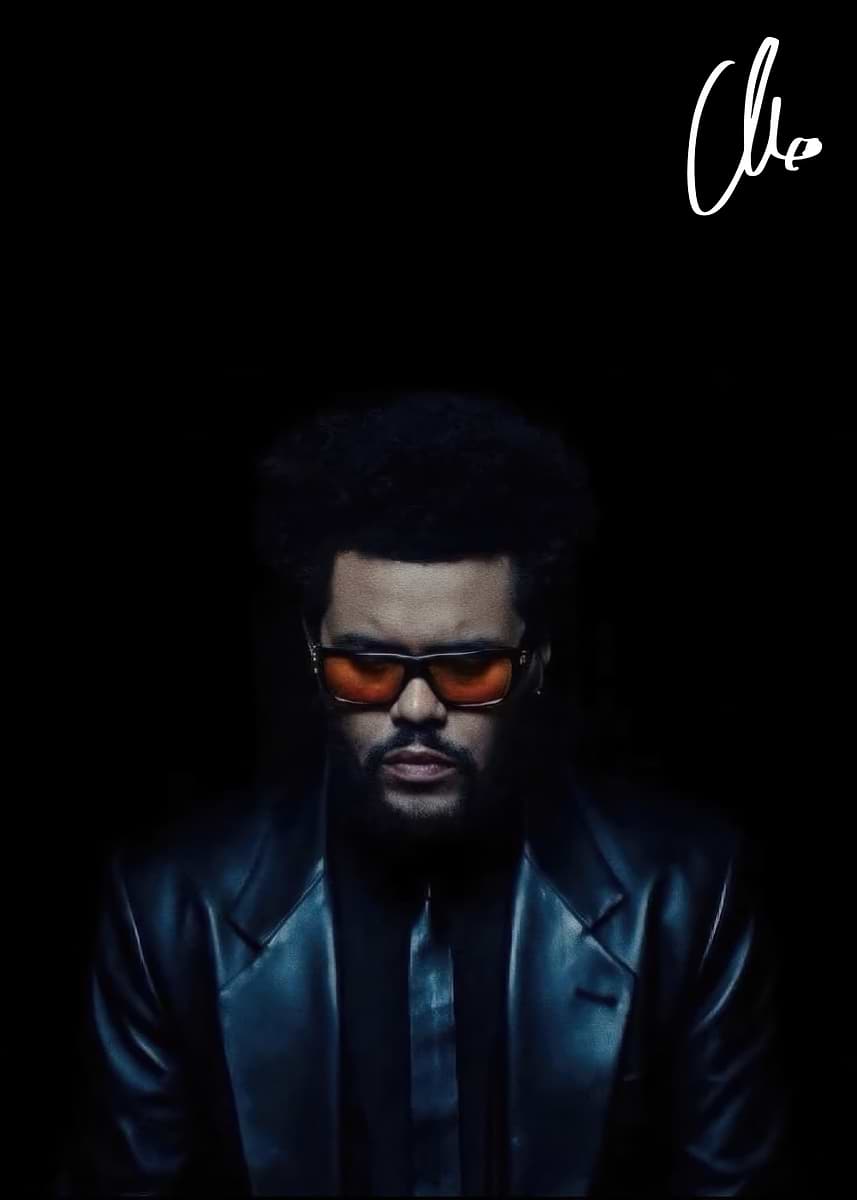 'The Weeknd' Poster, picture, metal print, paint by LOCKET | Displate