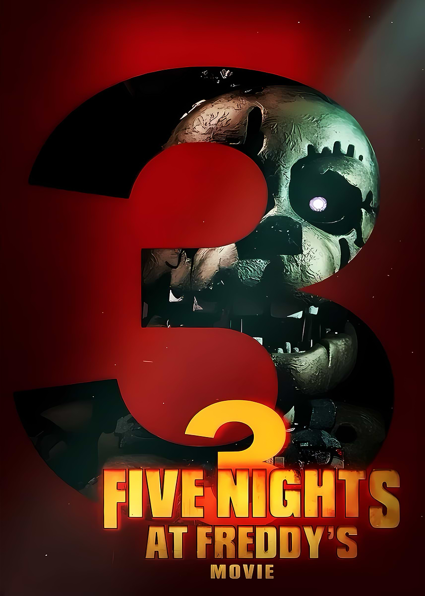'Five Nights at Freddy's Movie Poster' Poster, picture, metal print ...