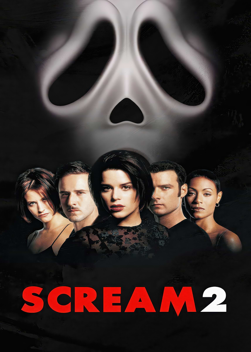 'Scream 2 Movie Poster' Poster, picture, metal print, paint by ...
