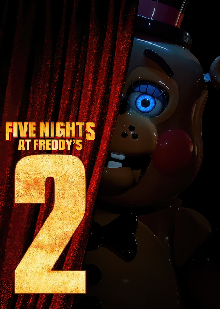'Five Nights at Freddy's 2 Poster' Poster, picture, metal print, paint ...