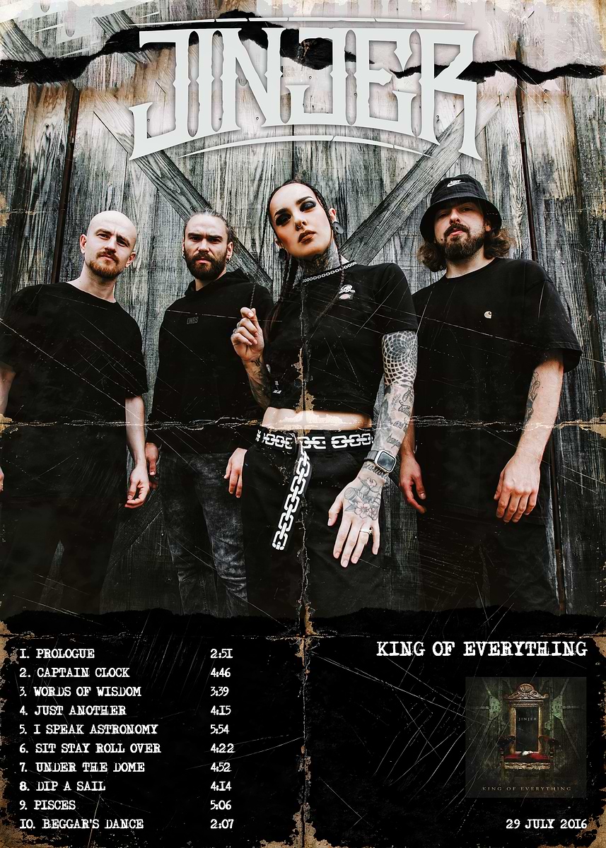 'Jinjer - King of Everything Album' Poster, picture, metal print, paint ...