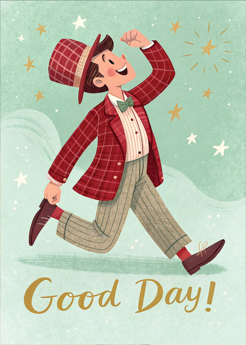 'Good Day Illustration' Poster, picture, metal print, paint by ArtZiyad ...
