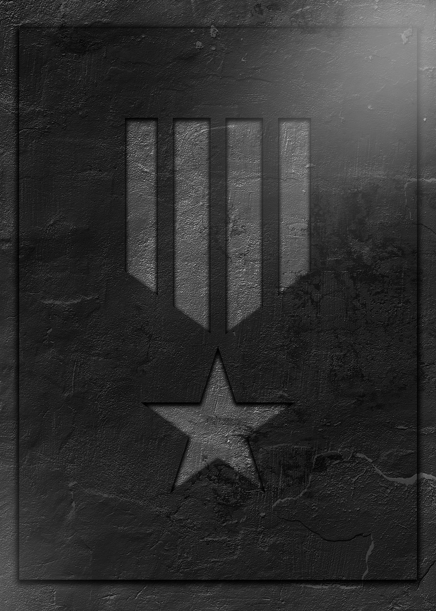 'Military Medal ' Poster, picture, metal print, paint by Ray Diaz ...