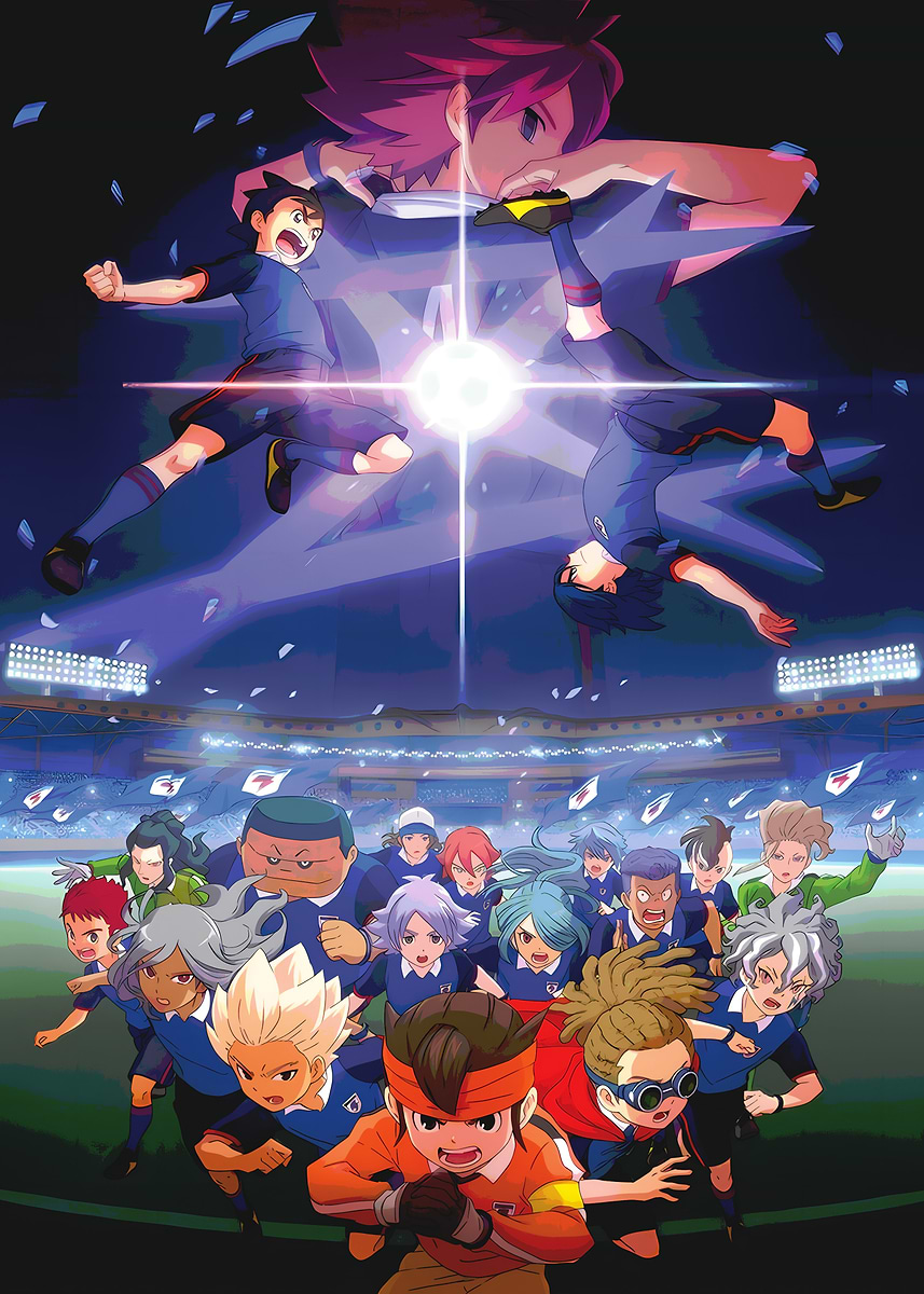 'Inazuma Eleven anime poster' Poster, picture, metal print, paint by ...