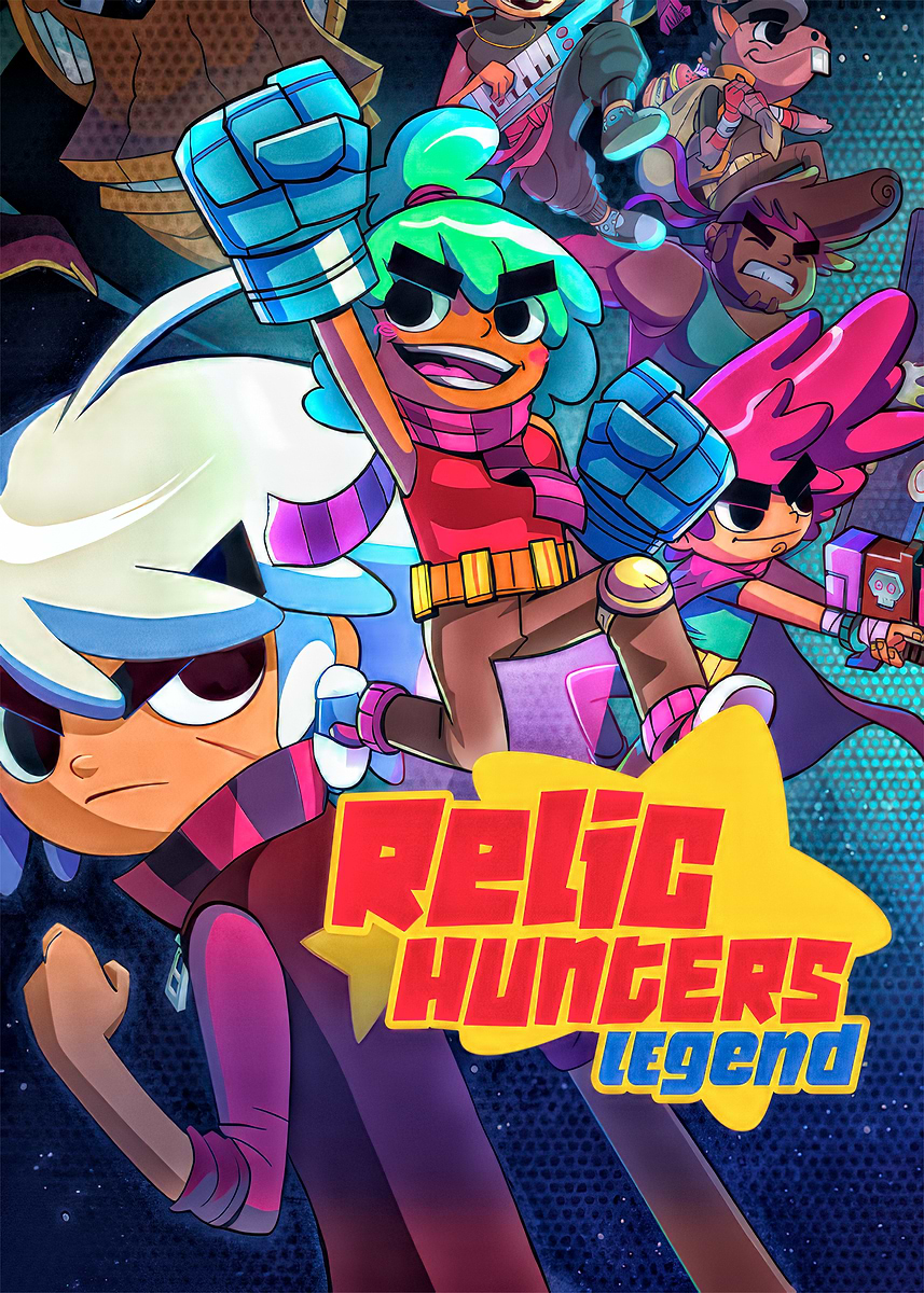 'Relic Hunters Legend Game Cover Art' Poster, picture, metal print ...