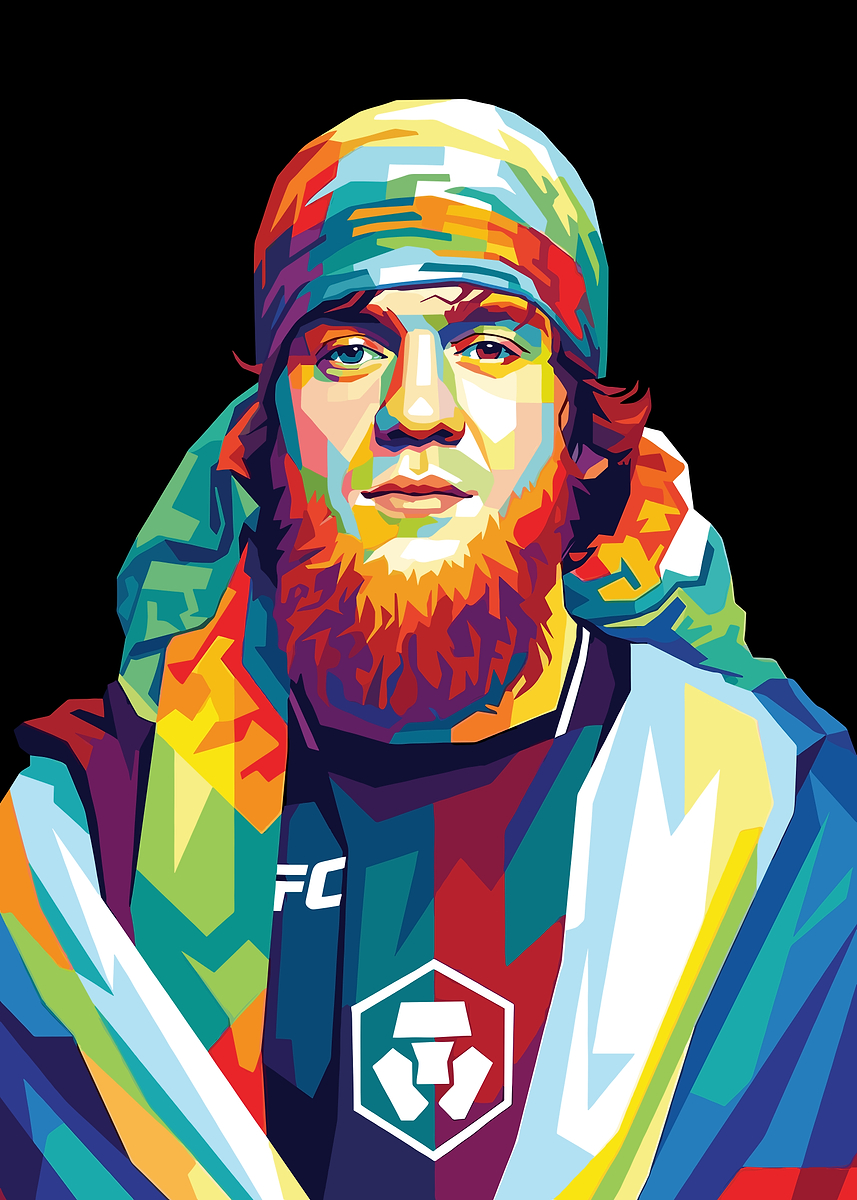 'Sharabutdin Magomedov - Shara Bullet' Poster, picture, metal print ...