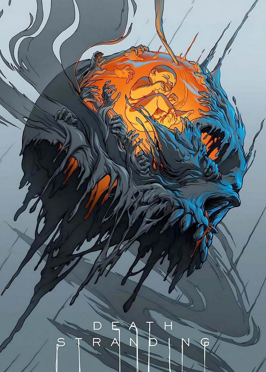 'Death Stranding Artwork' Poster, picture, metal print, paint by Stairo ...