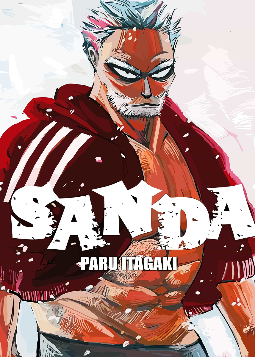 'Sanda by Paru Itagaki Manga Cover' Poster, picture, metal print, paint ...