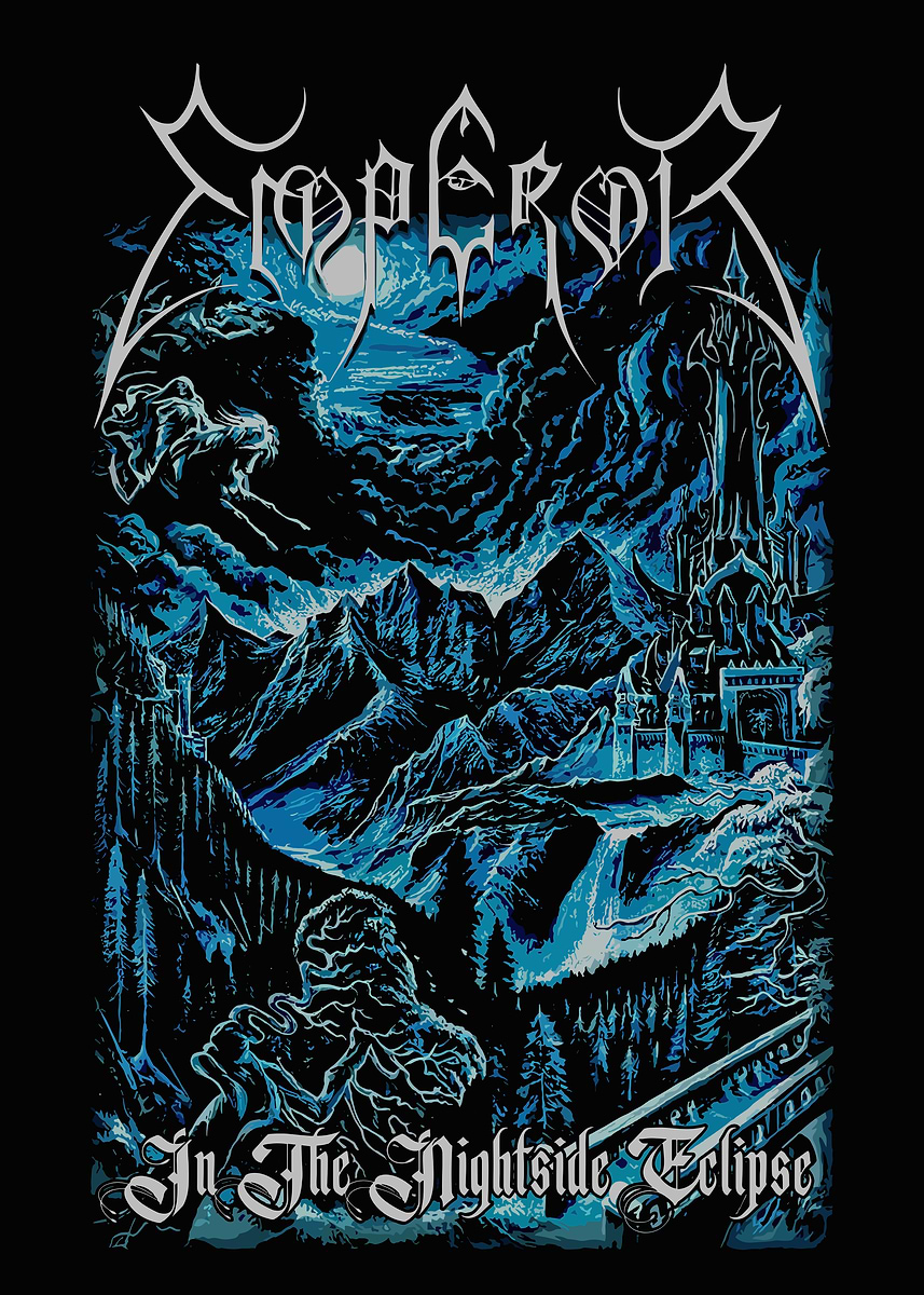'Emperor - In The Nightside Eclipse' Poster, picture, metal print ...