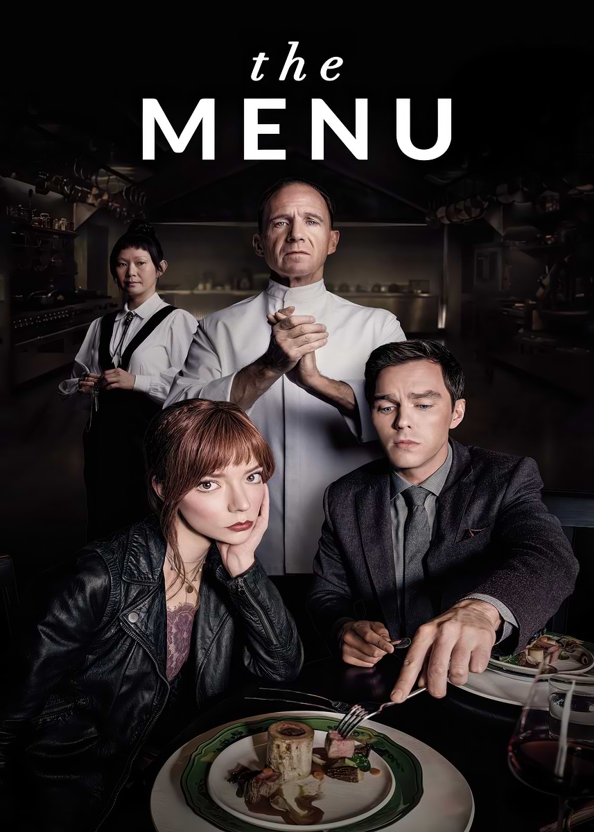 'The Menu movie poster' Poster, picture, metal print, paint by ...