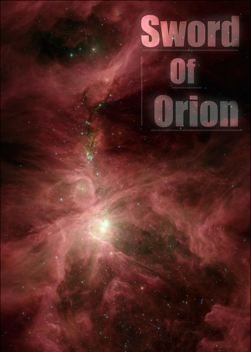 'Sword of Orion Nebula Space Art' Poster, picture, metal print, paint ...