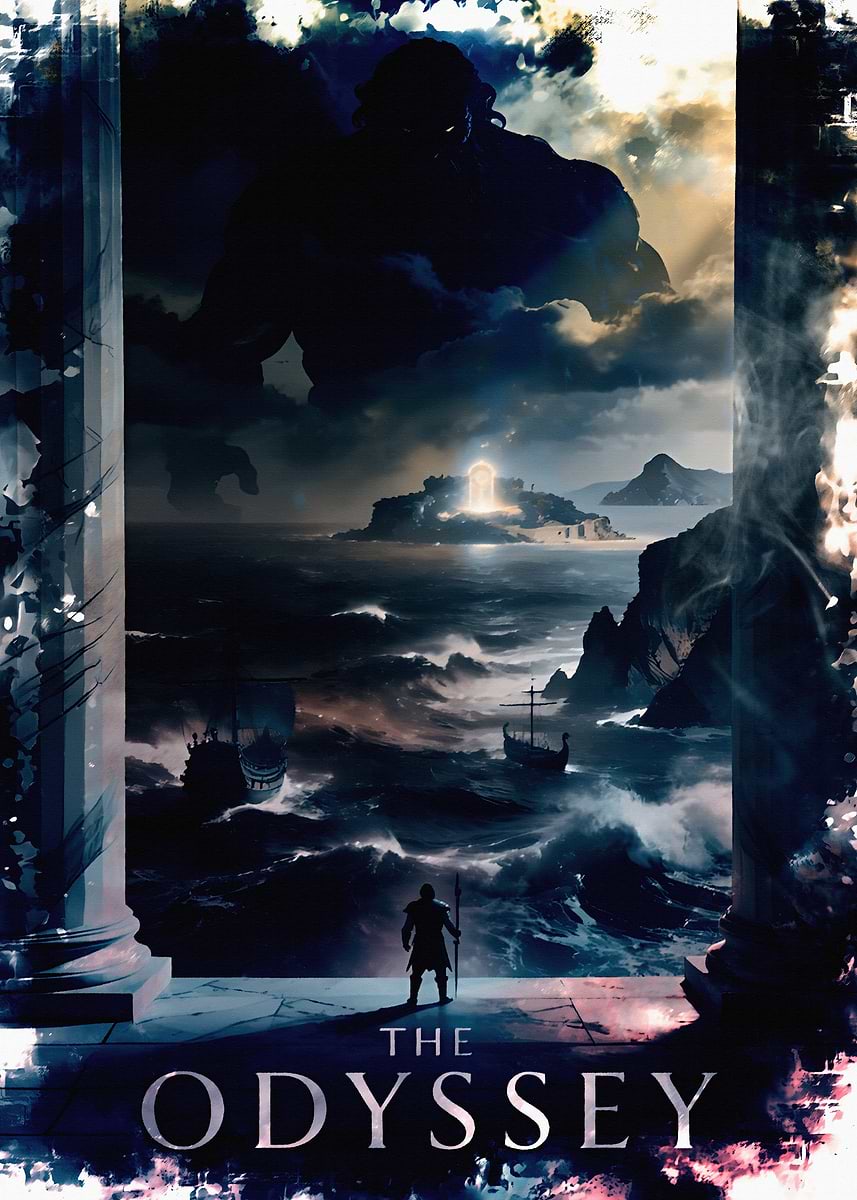 'The Odyssey Movie Poster' Poster, picture, metal print, paint by dead ...