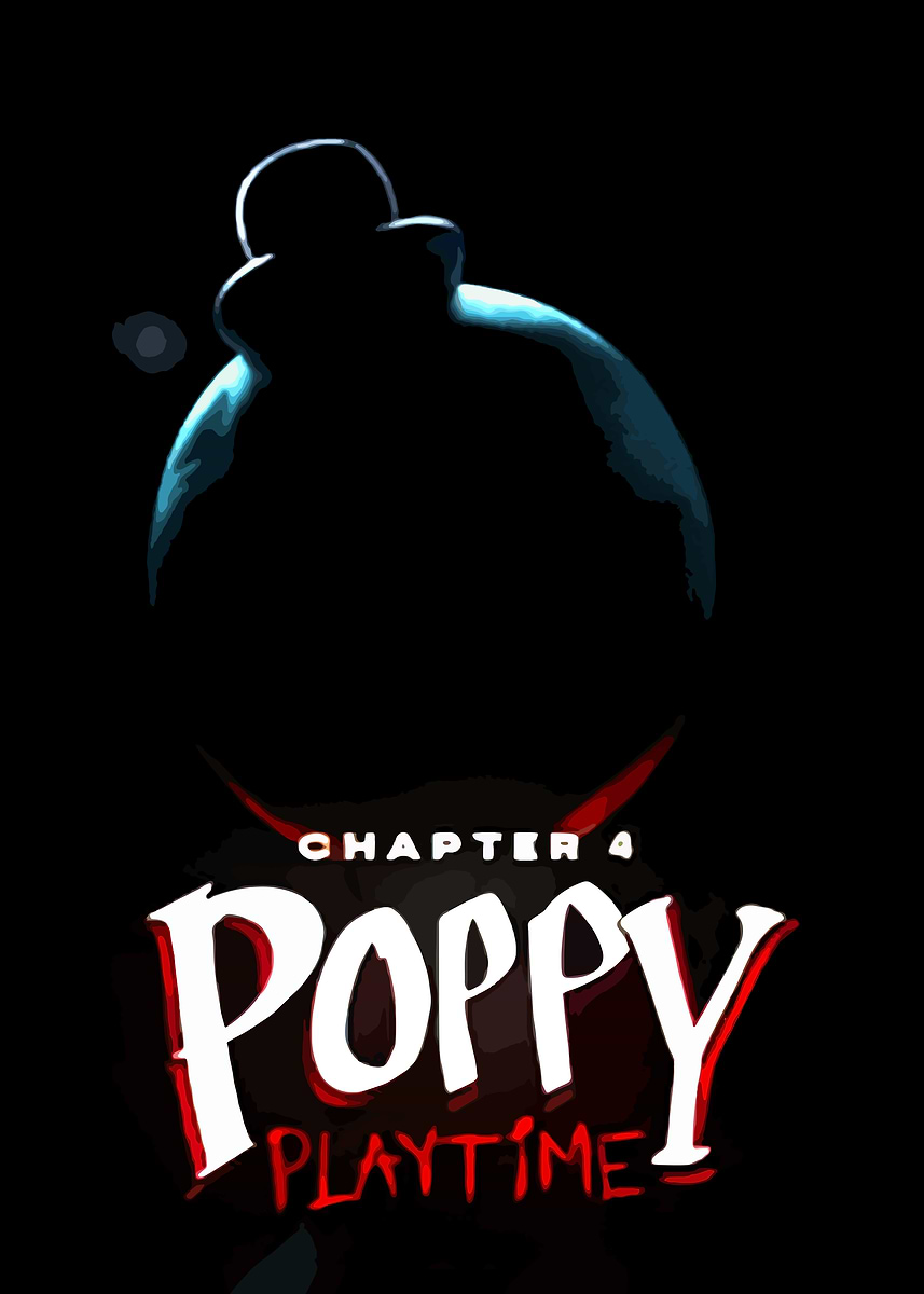 'Poppy Playtime Chapter 4 Title Card' Poster, picture, metal print ...