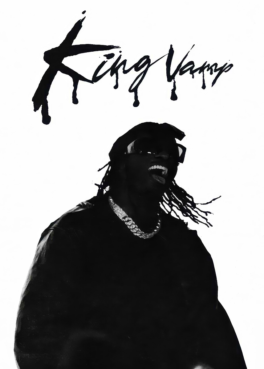 'King Von Rip' Poster, picture, metal print, paint by bodiljane | Displate