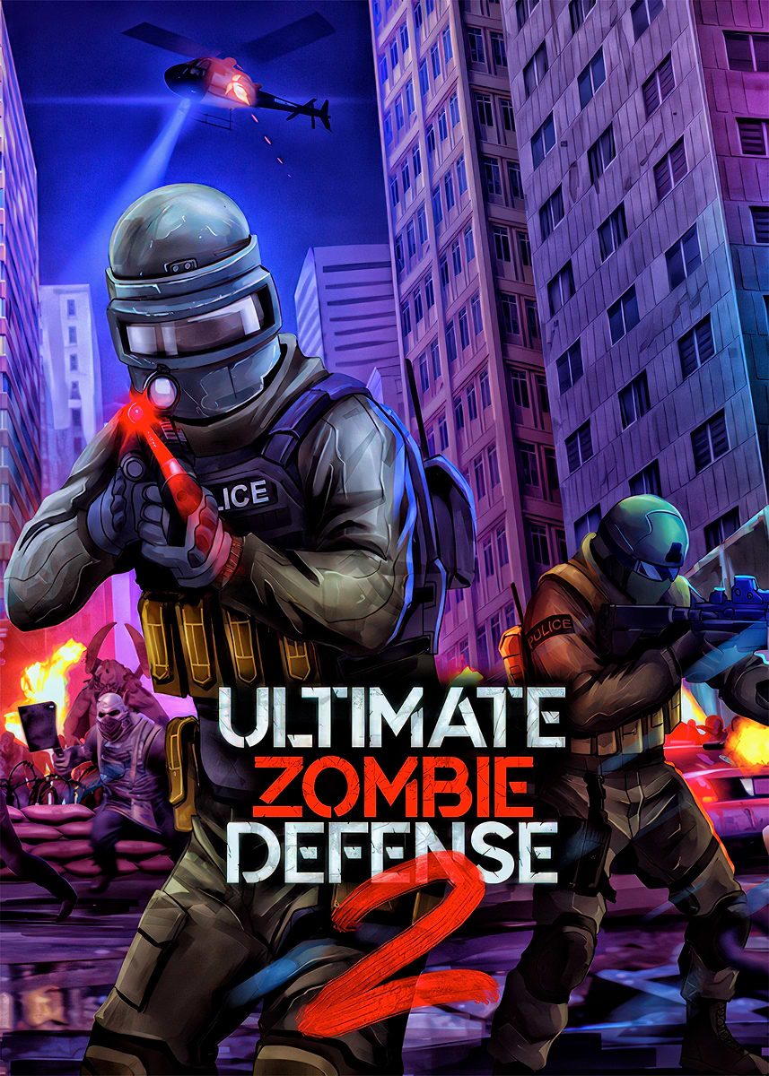 'Ultimate Zombie Defense 2 Game Art' Poster, picture, metal print ...