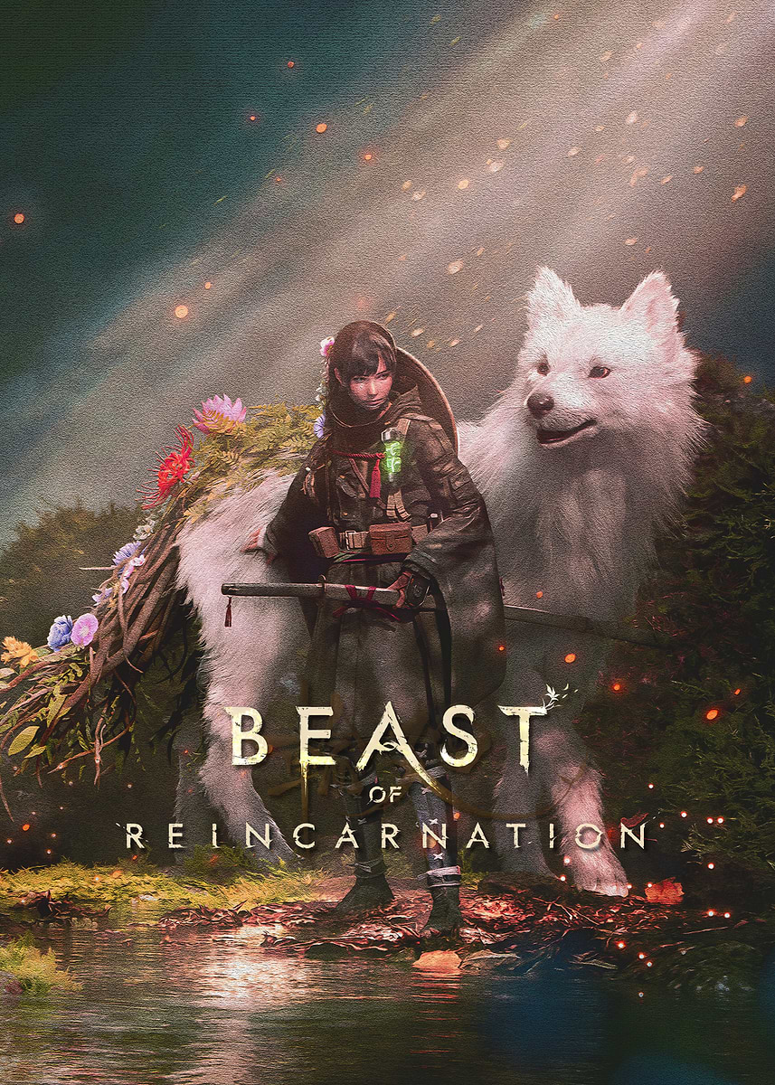 'Beast of Reincarnation Poster' Poster, picture, metal print, paint by ...