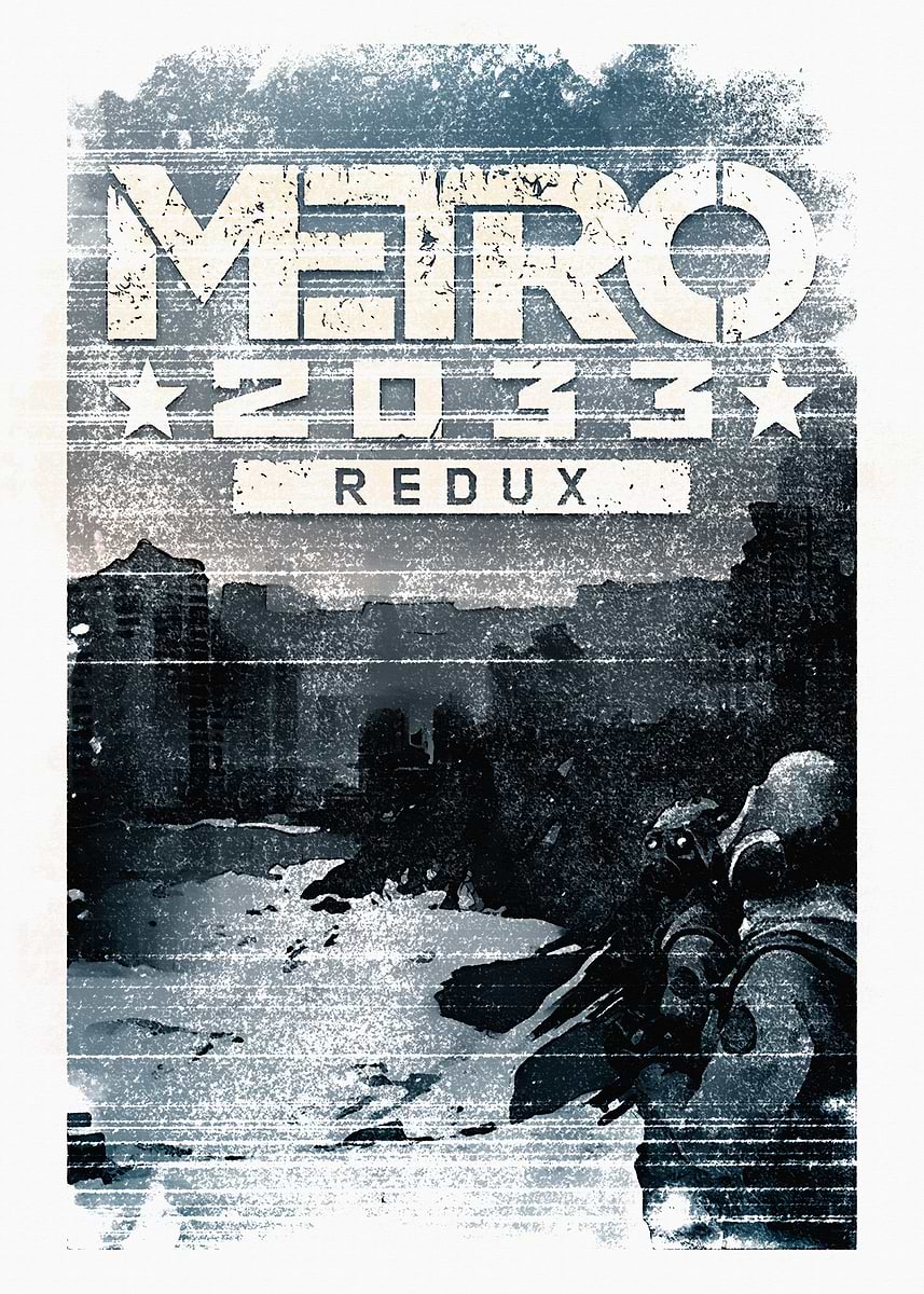 'Metro 2033 Redux Game Poster' Poster, picture, metal print, paint by ...