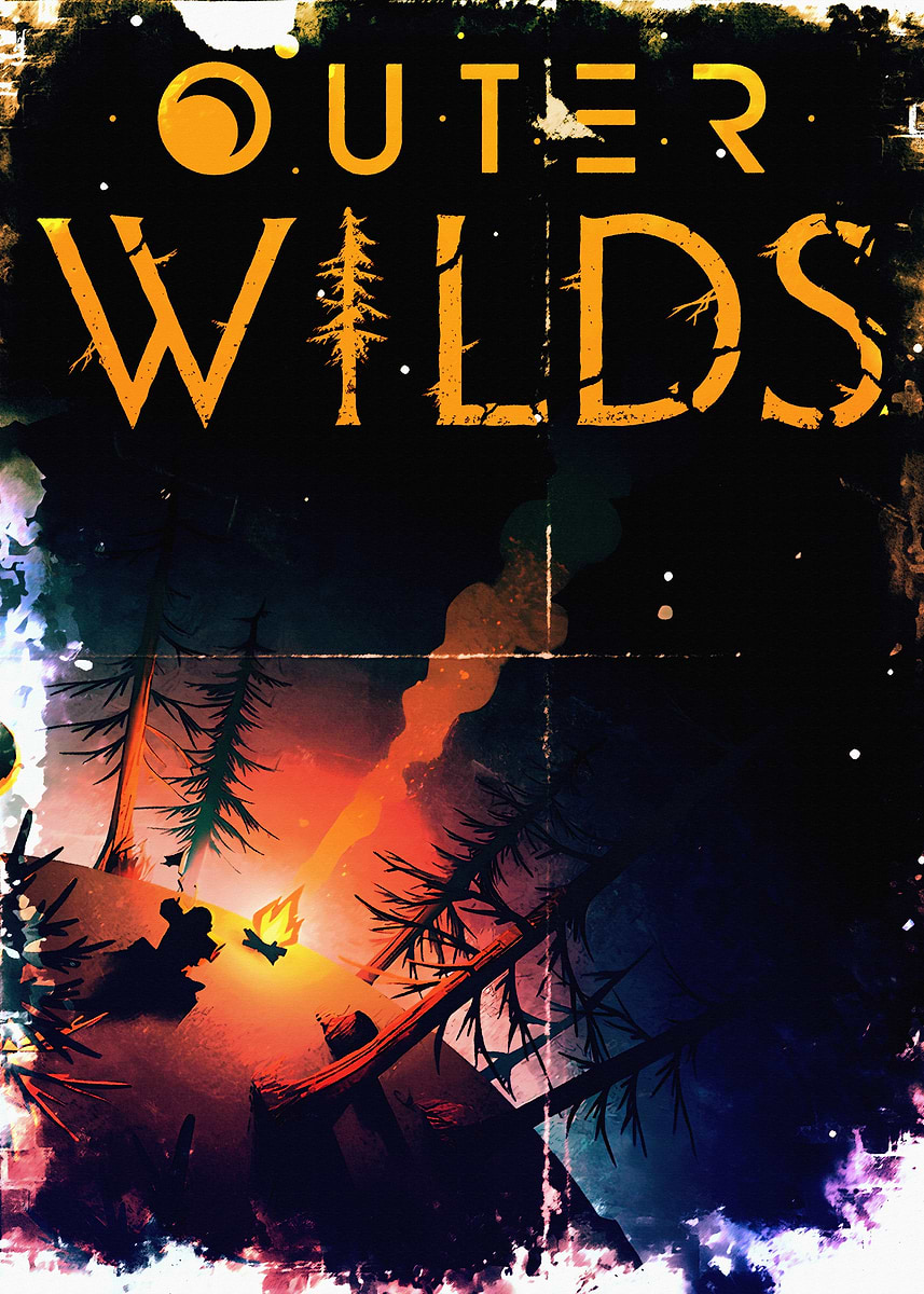 'Outer Wilds Game Poster' Poster, picture, metal print, paint by dead ...