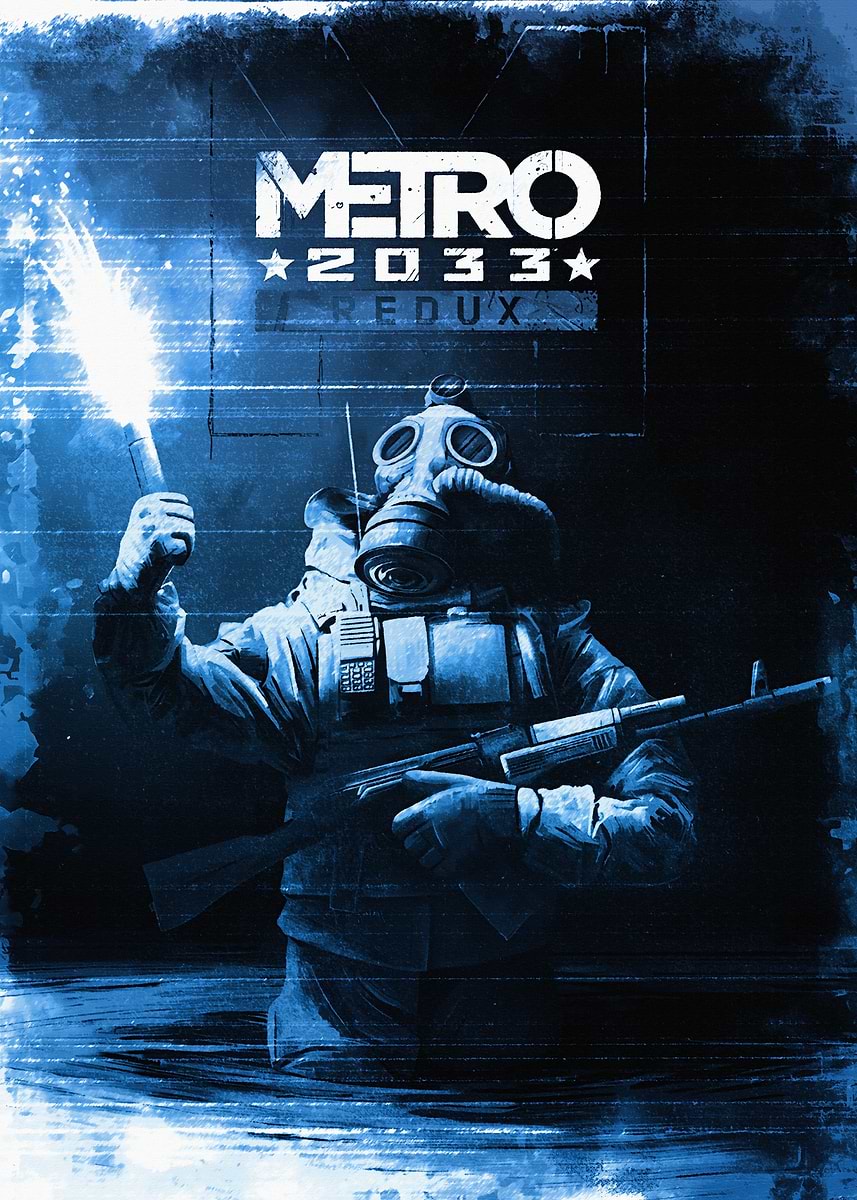 'Metro 2033 Redux Game Art' Poster, picture, metal print, paint by ...