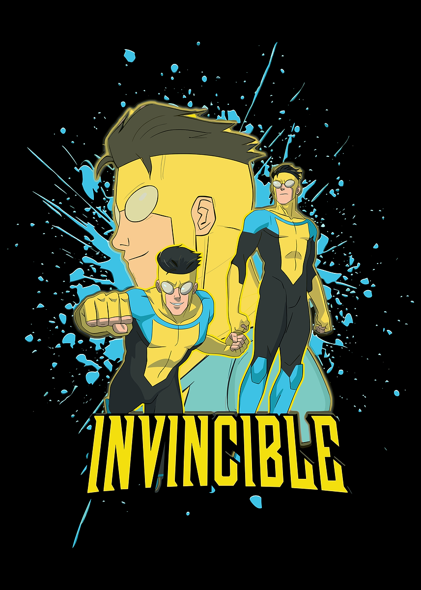 'Invincible Comic Art' Poster, picture, metal print, paint by King Lui ...