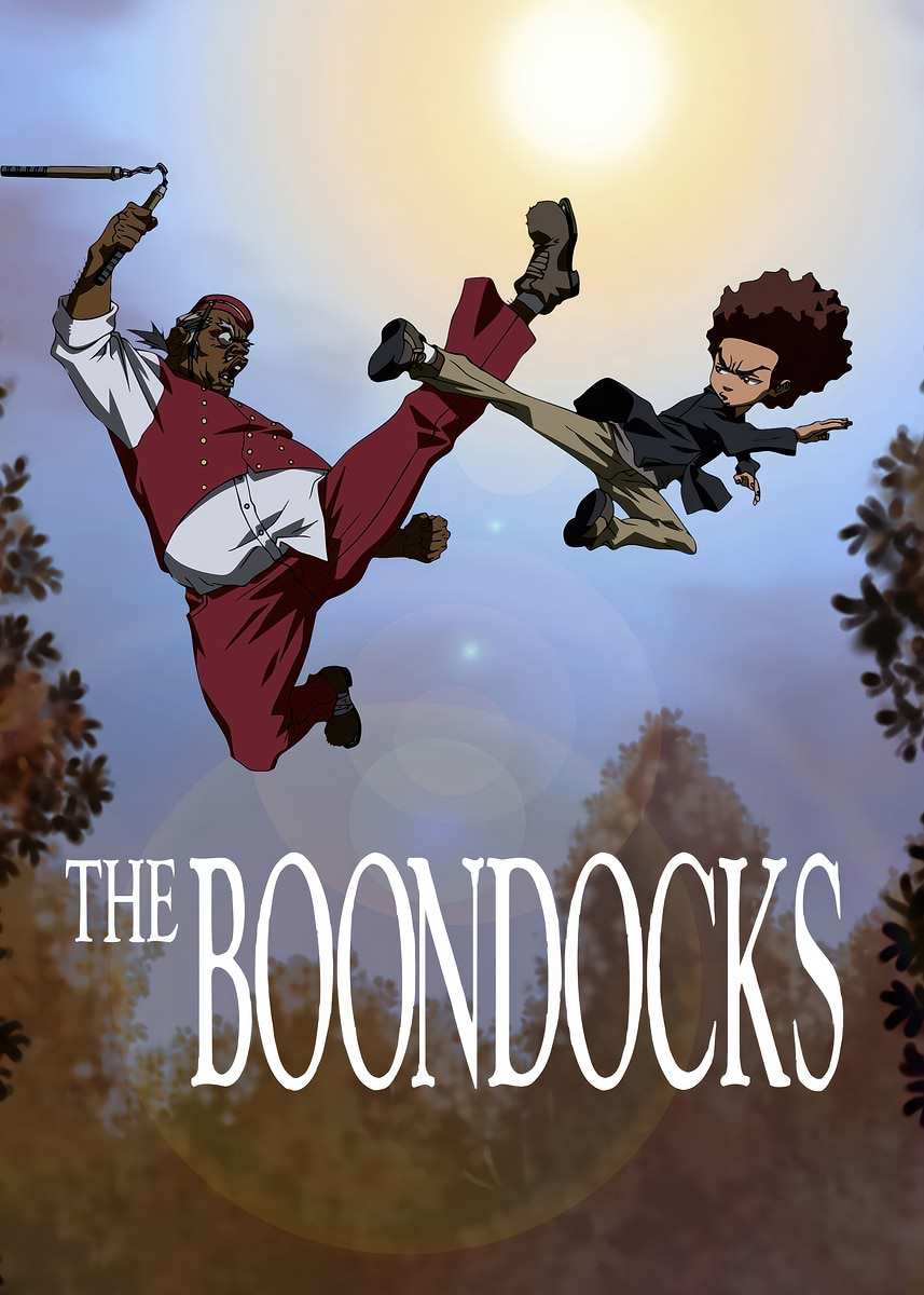 'The Boondocks Tv Show' Poster, picture, metal print, paint by ...