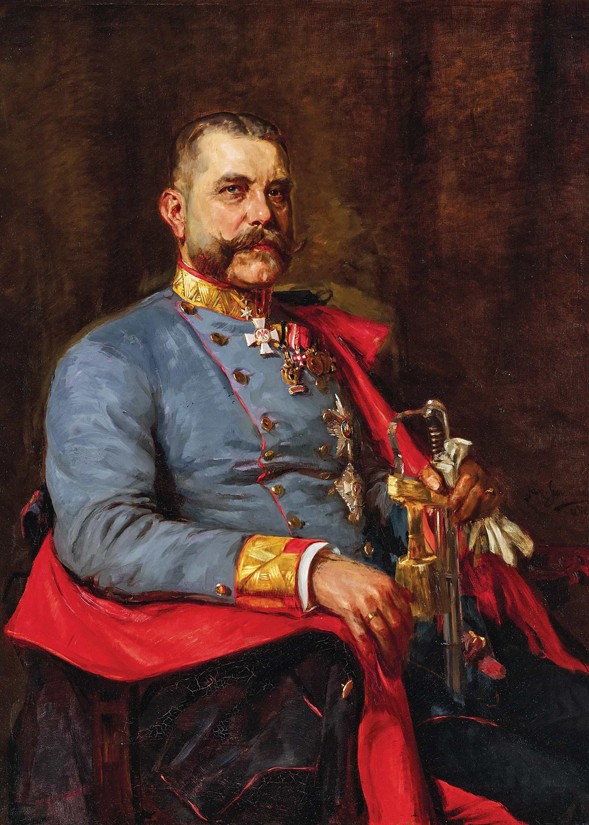 'Portrait of Emperor Franz Joseph I' Poster, picture, metal print ...