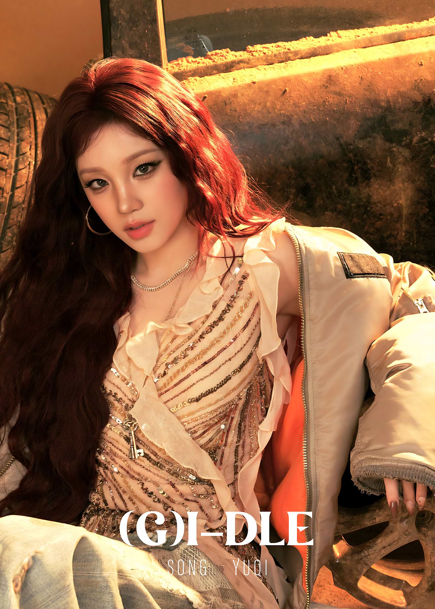 'Song Yuqi (G)I-DLE Album Photo' Poster, picture, metal print, paint by ...