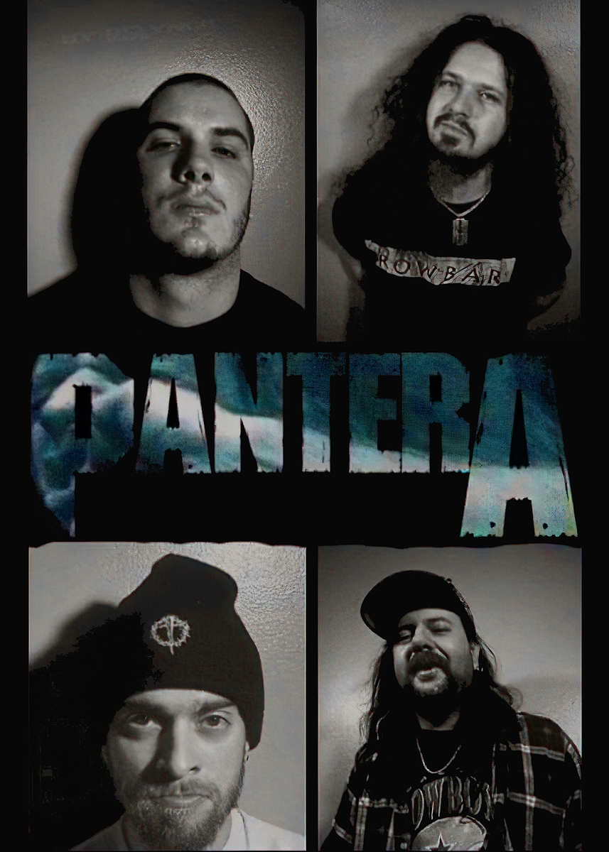 'Pantera Band Members Collage' Poster, picture, metal print, paint by ...