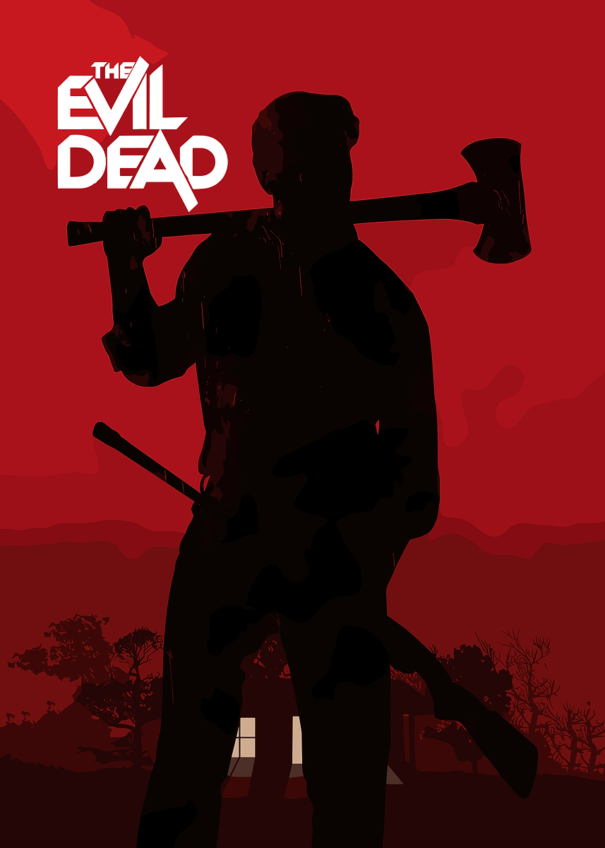 'The Evil Dead Poster' Poster, picture, metal print, paint by King Lui ...