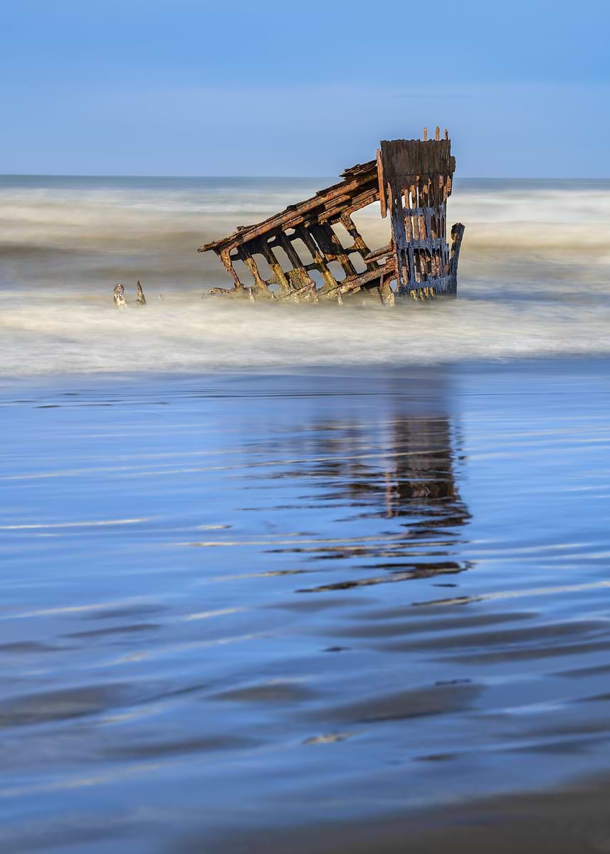 'Rust and Reflection' Poster, picture, metal print, paint by Louis Ruth ...