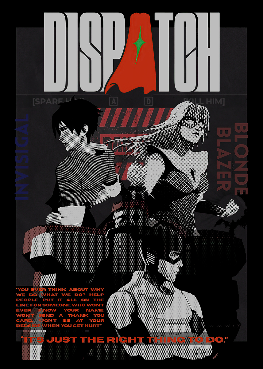 'Dispatch Comic Art' Poster, picture, metal print, paint by Touch ...