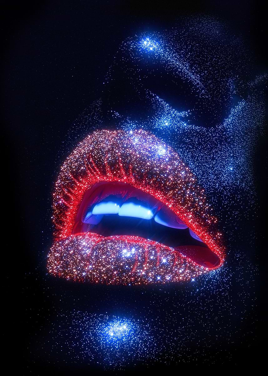 'Galactic Glamour' Poster, picture, metal print, paint by Bruno Macedo ...