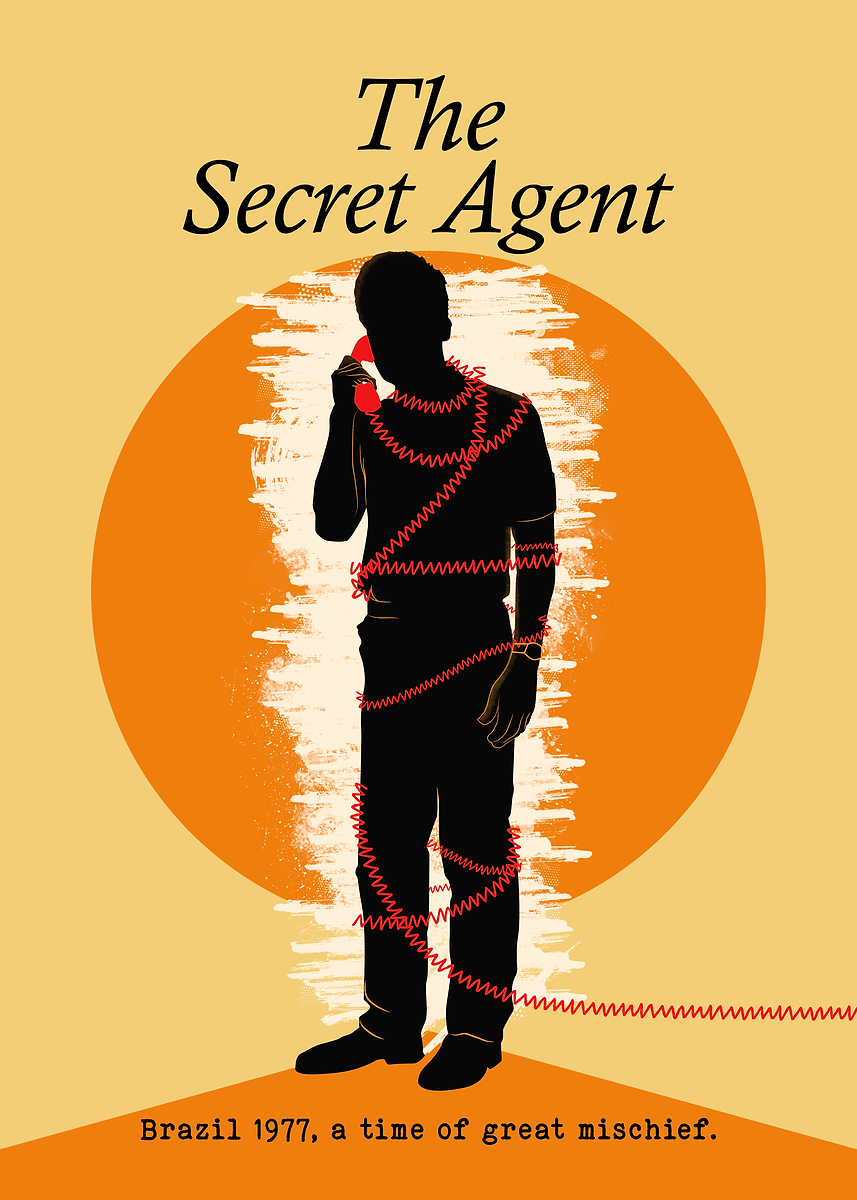 'The Secret Agent Poster' Poster, picture, metal print, paint by geeks ...