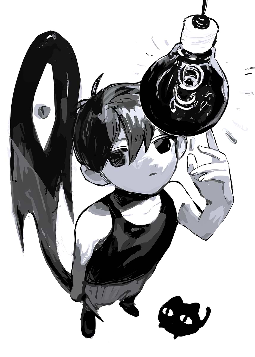 'Lightbulb Dreams Omori Game Art' Poster, picture, metal print, paint ...