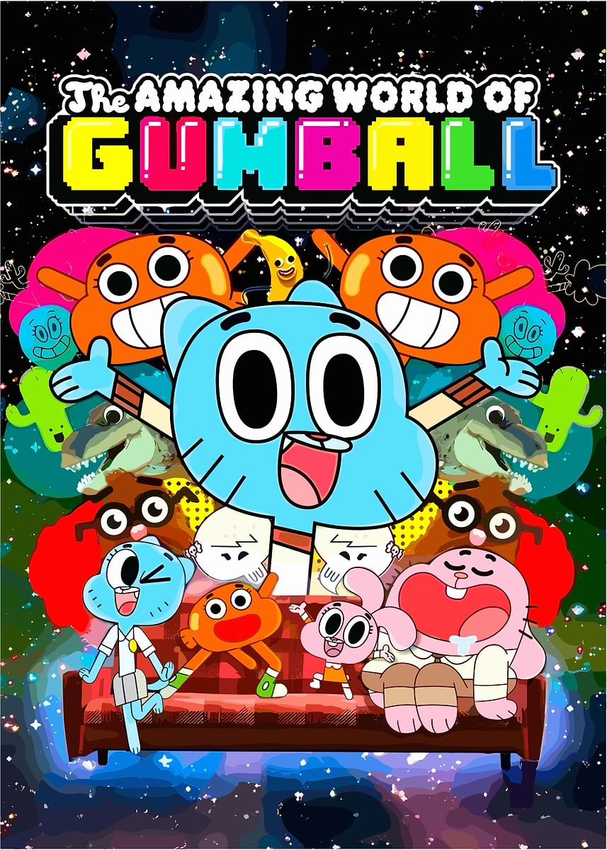 'The Amazing World of Gumball Poster' Poster, picture, metal print ...