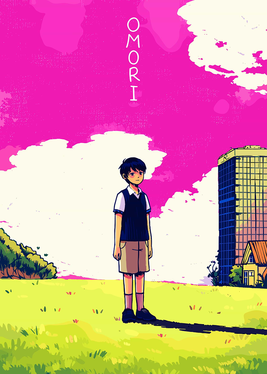 'Omori Game Poster' Poster, picture, metal print, paint by waloopa ...